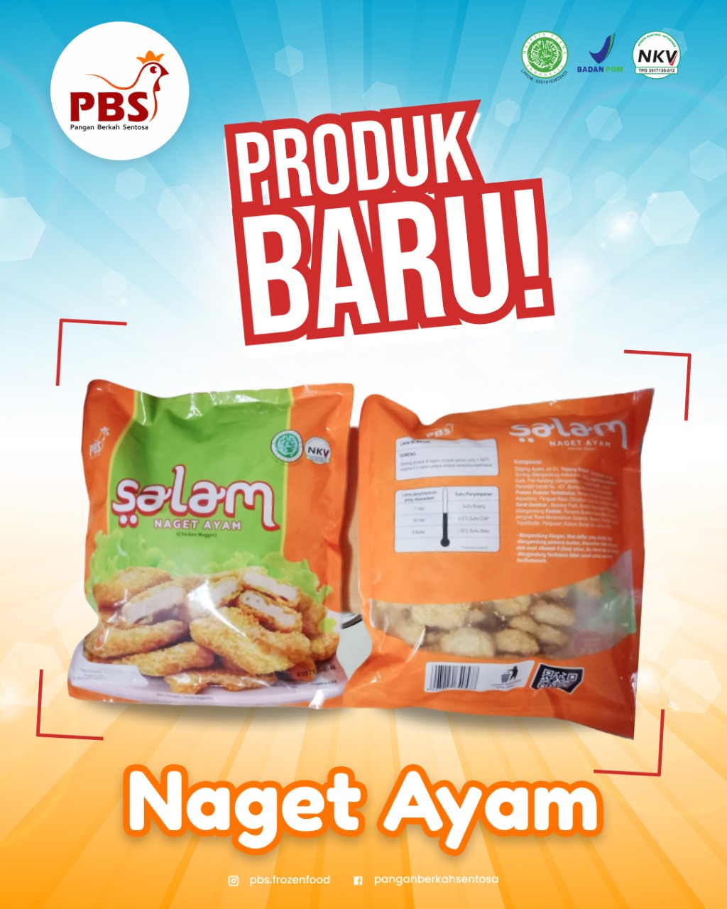 CHICKEN NUGGET AYAM MERK SALAM PALING ENAK - PALING MURAH - DAN PALING ...