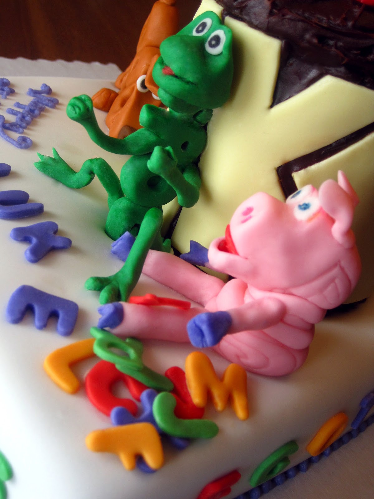 Custom Cakes By Stef: Word World Cake