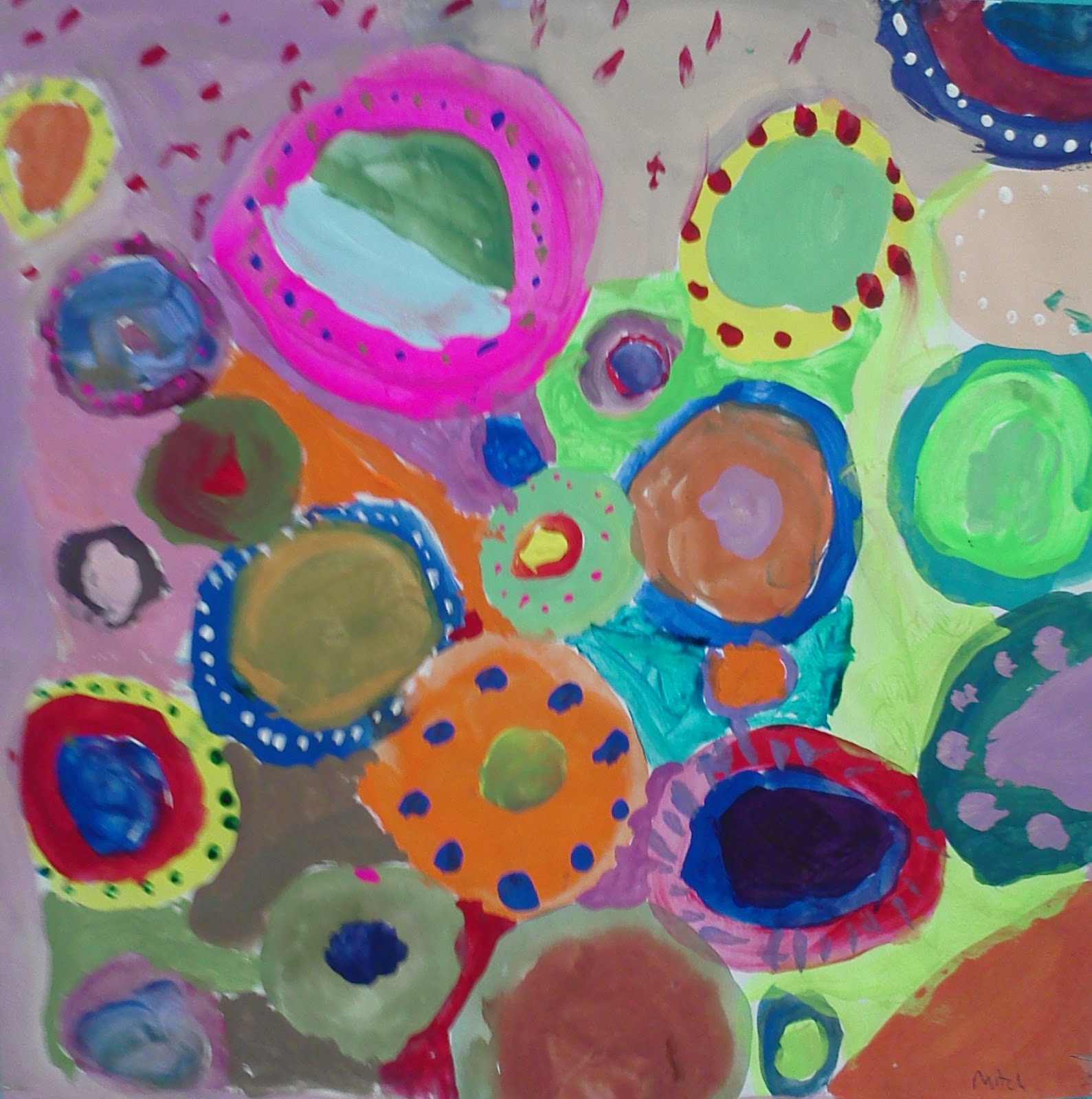 Ms. T's Art Page: Circles, Circles Everywhere!