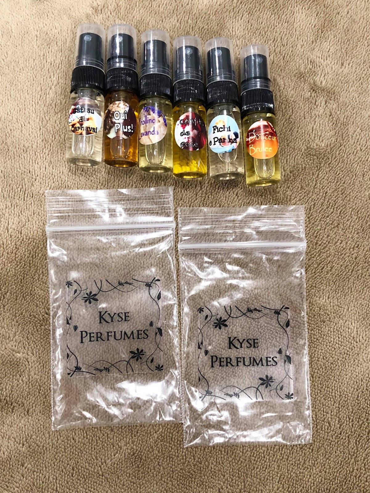 Kyse Perfumes: General Collection review