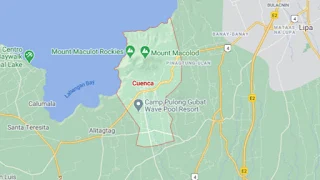 Map of Cuenca, Batangas - Batangas History, Culture and Folklore