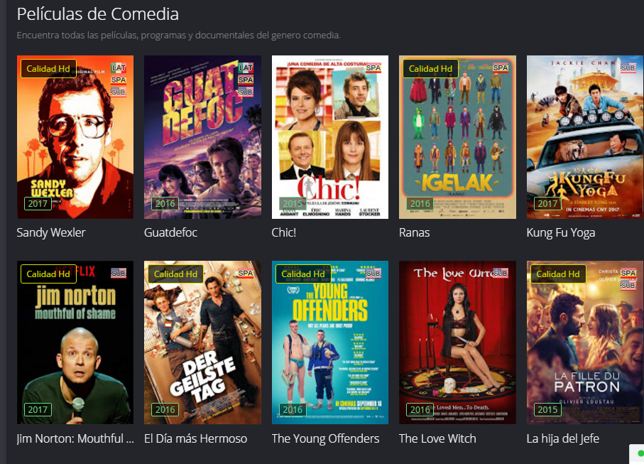 Paginas Para ver Peliculas