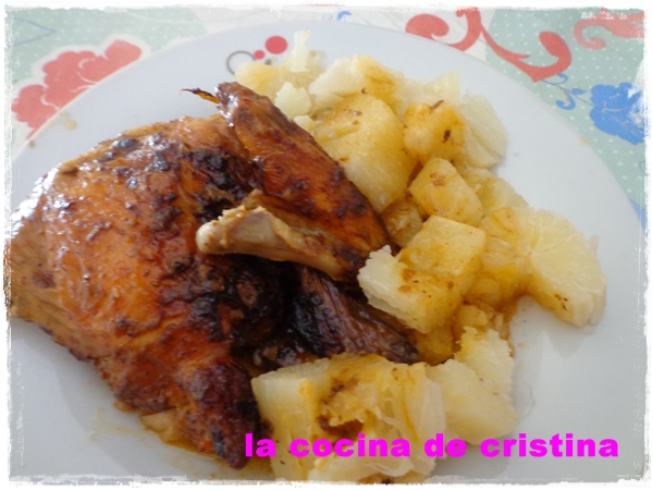 la cocina de cristina: POLLO ASADO CON YUCA