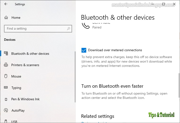 Cara Mengatasi Error Metered Connection Bluetooth di Windows 10/11 ...