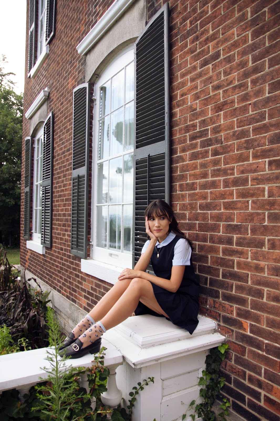 Blue Pinafore | Carolina Pinglo