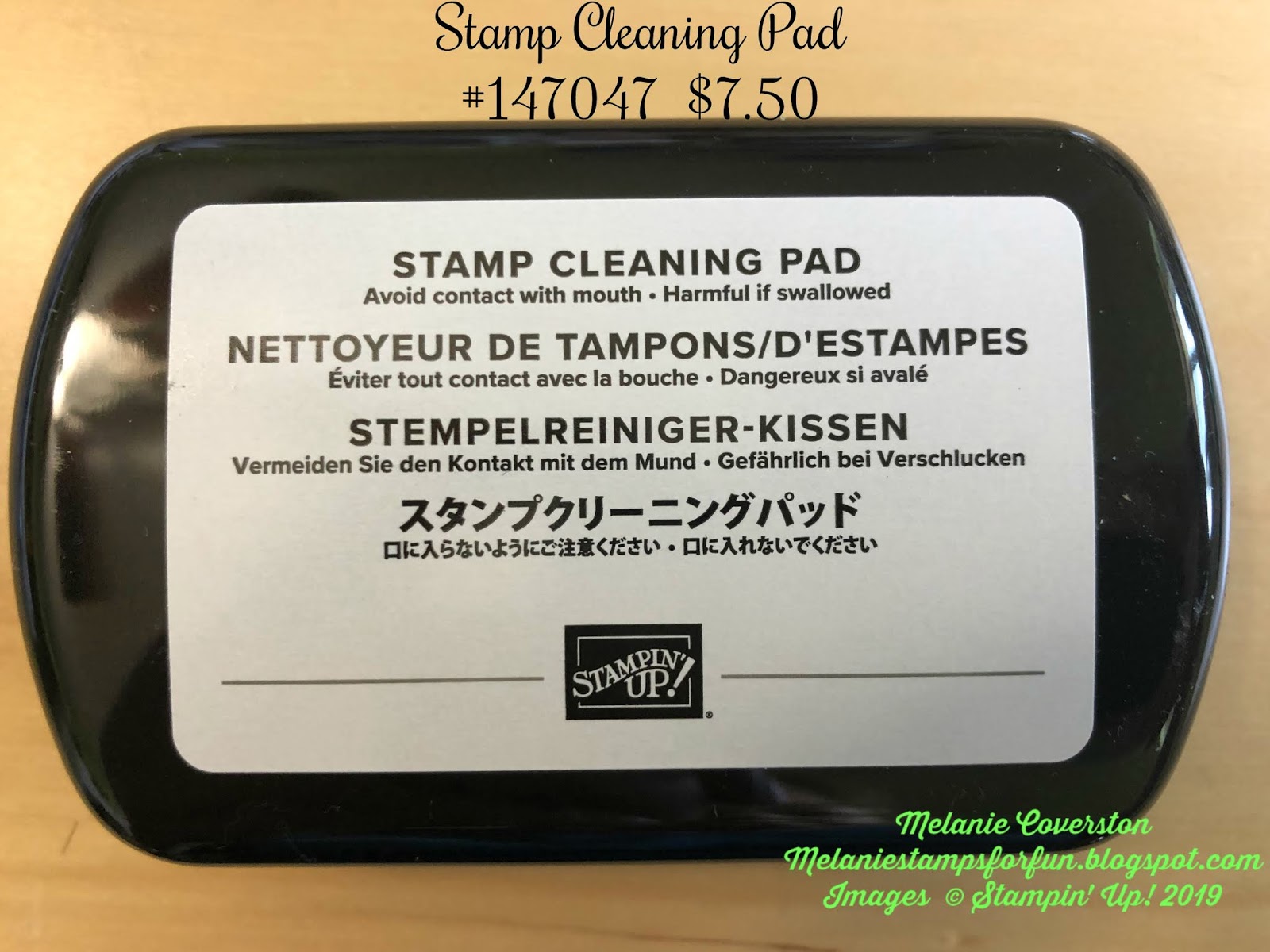 Stamp With Melanie: Sneak Peek - Stamp Cleaning Pad
