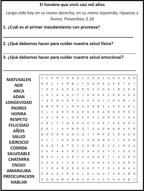 El hombre que vivió casi mil años - Mar de Vida Abundante