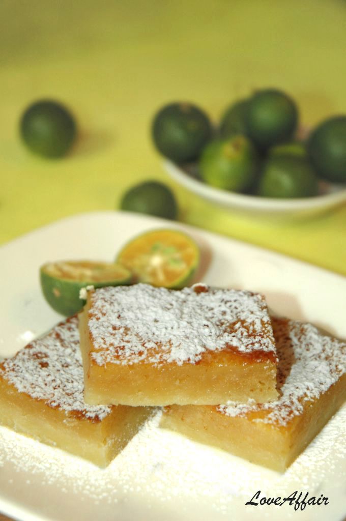 LoveAffair Cakes by mirela …: Kocke sa Limetom ⁄ Dayap Bars