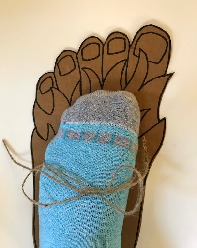 Hey, That's My Art Teacher: Big Feet