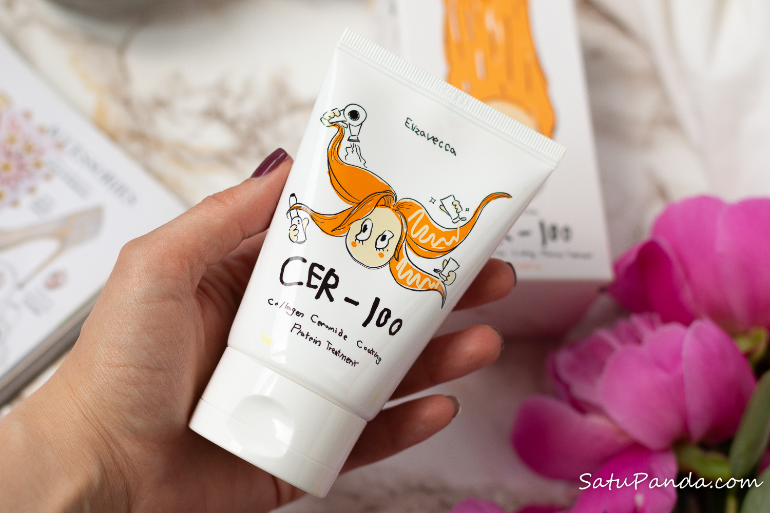 Elizavecca Hair Care Treatment CER-100 — маска для волос, отзыв.