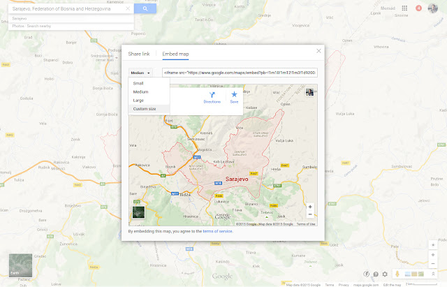 How to add Google Maps into Blogger Post - Mersad Donko Photography