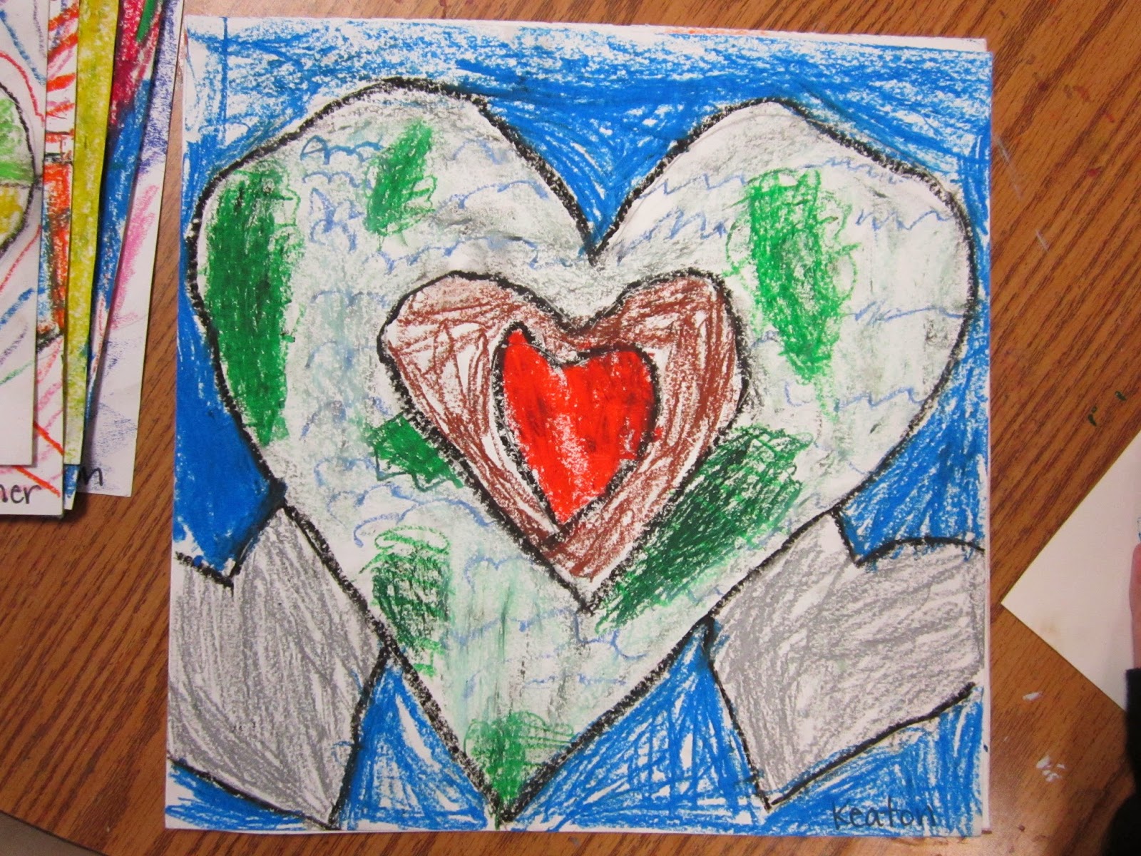 ChumleyScobey Art Room: Jim Dine Pop Art Hearts