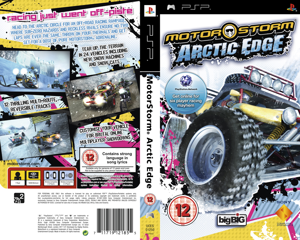 Motorstorm Arctic Edge Psp Highly Compressed at Sandra Slavin blog