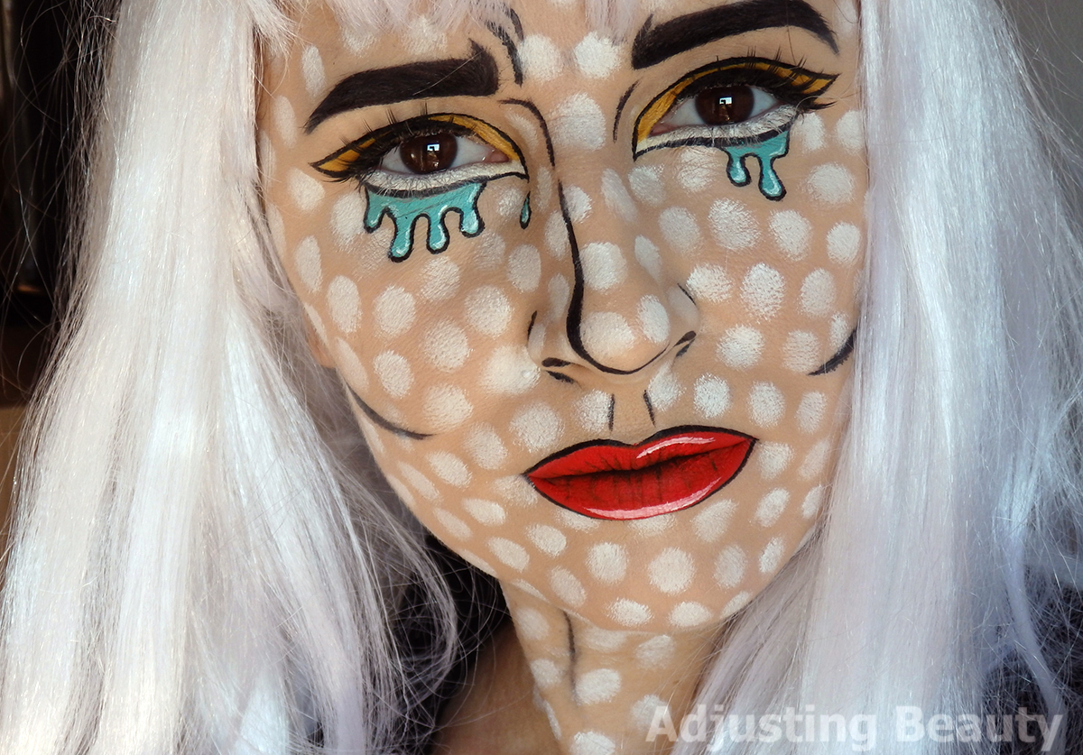 Pop Art Makeup - Adjusting Beauty