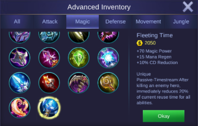 Aurora Best Magic Damage Build item and Ability - Fourty Games