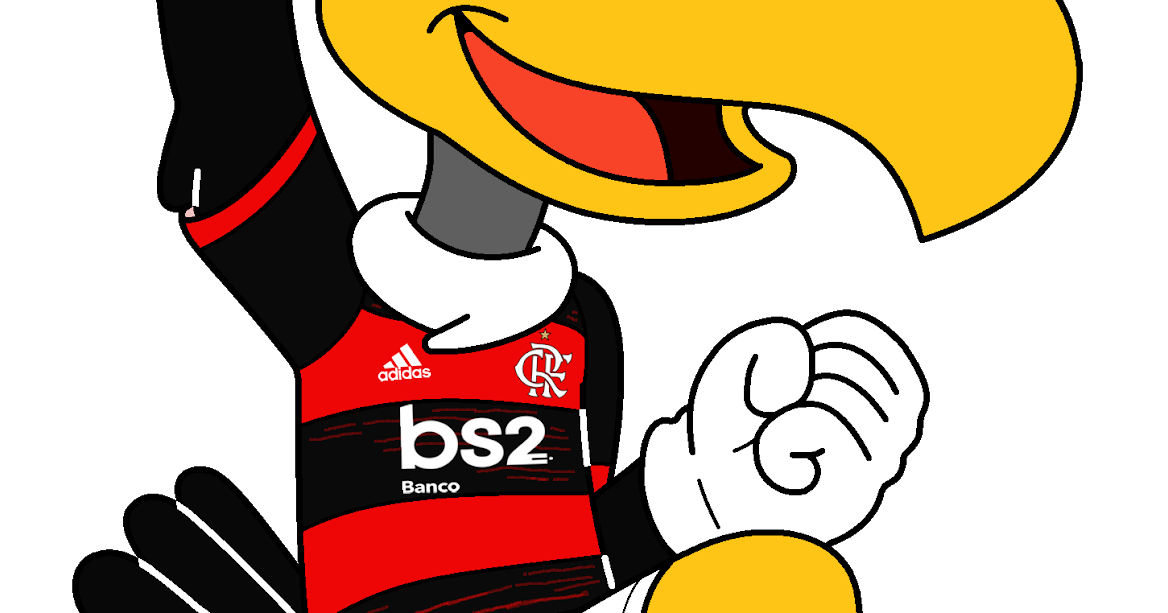 Mascotes do Brasileirão Desenhos: Flamengo do Urubu Desenho Mascote