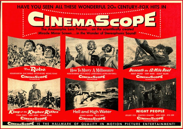 SESIÓN DEL ENTRETENIMIENTO: EL 'CINEMASCOPE', LA INCREÍBLE REVOLUCIÓN ...