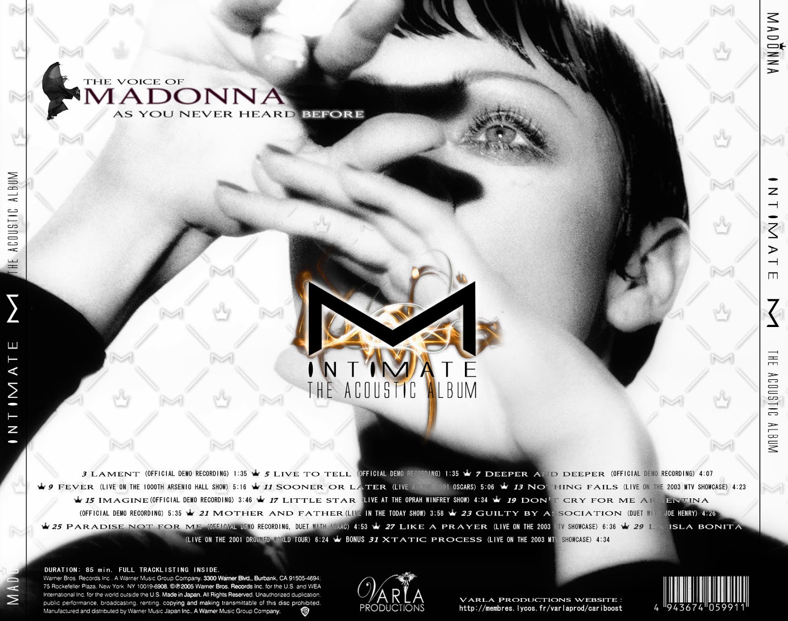 Madonna FanMade Covers: Intimate - The Acoustic Album
