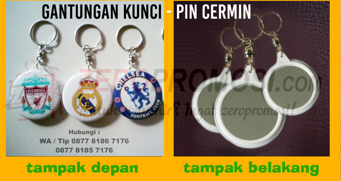 Jual Pin Cermin Gantungan Kunci - pin cermin | zeropromosi | souvenir ...