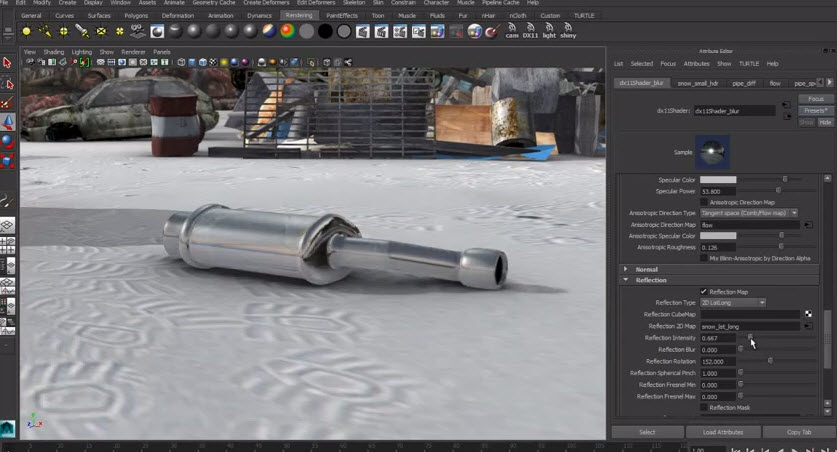 คลิปแนะนำ New Features DirectX11 ในโปรแกรมMaya 2014 - Graphic Cad Draiwng