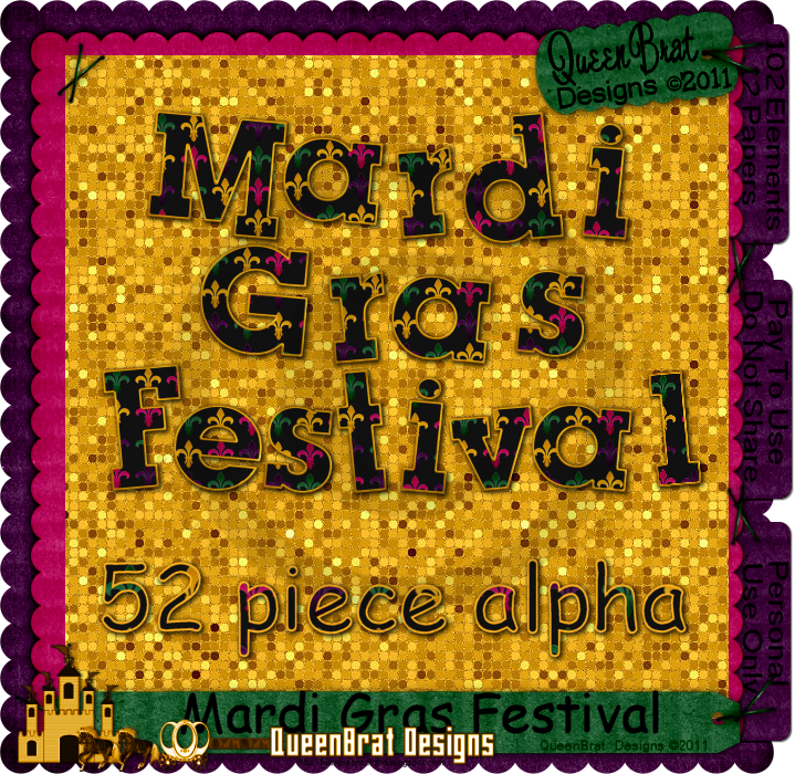 Bits N Pieces Of QueenBrat Designs: Mardi Gras Festival is released ...