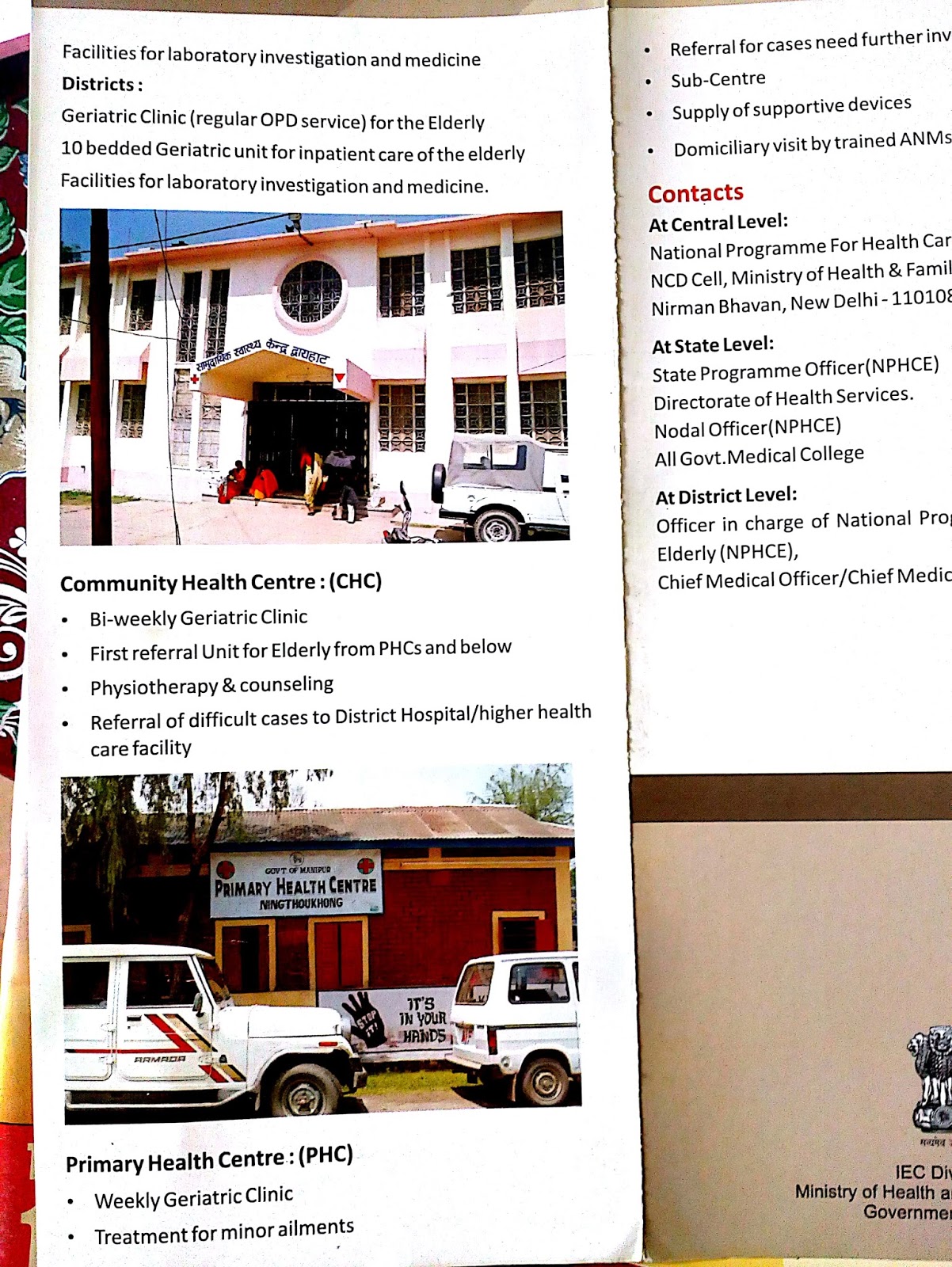 IEC Material - Pamphlet on National Programme: National Programme ...