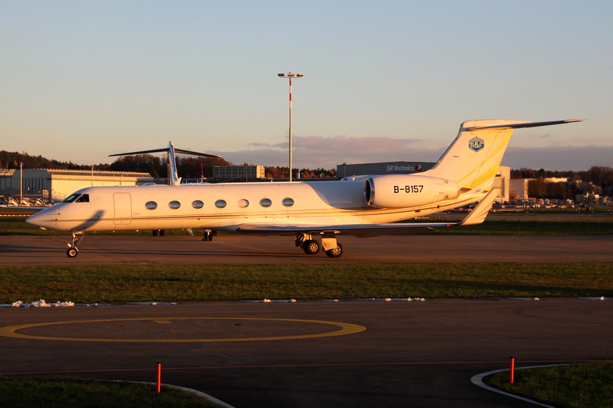 Planes and Trains - Planes 2013: B-8157 / Gulfstream G550 / Capital ...