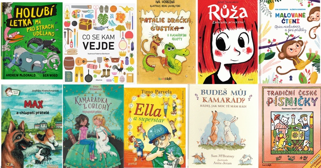 Zlínská knihovnička: Nové knihy pro dětské čtenáře