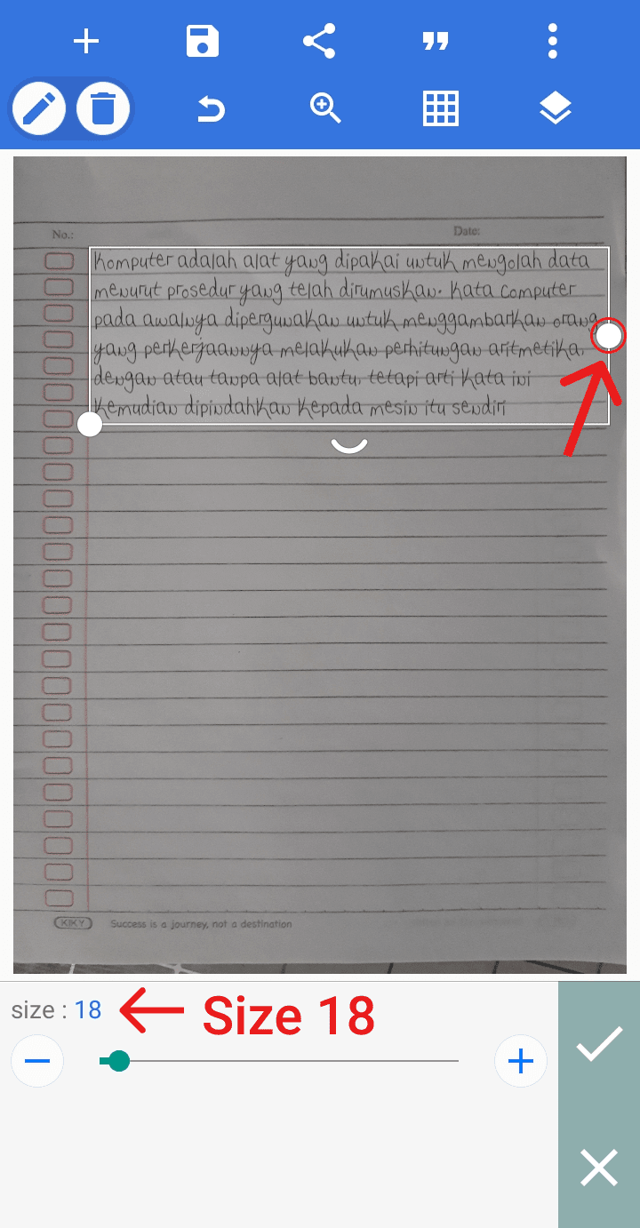 Cara Menulis Instant Dengan Aplikasi Editing