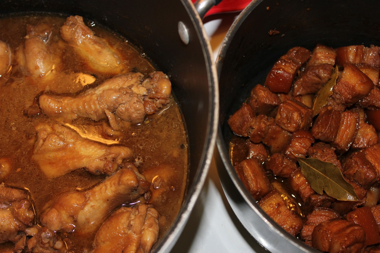 Sassy Dish: Filipino Chicken Adobo (the soupy kind) and Pork Belly ...