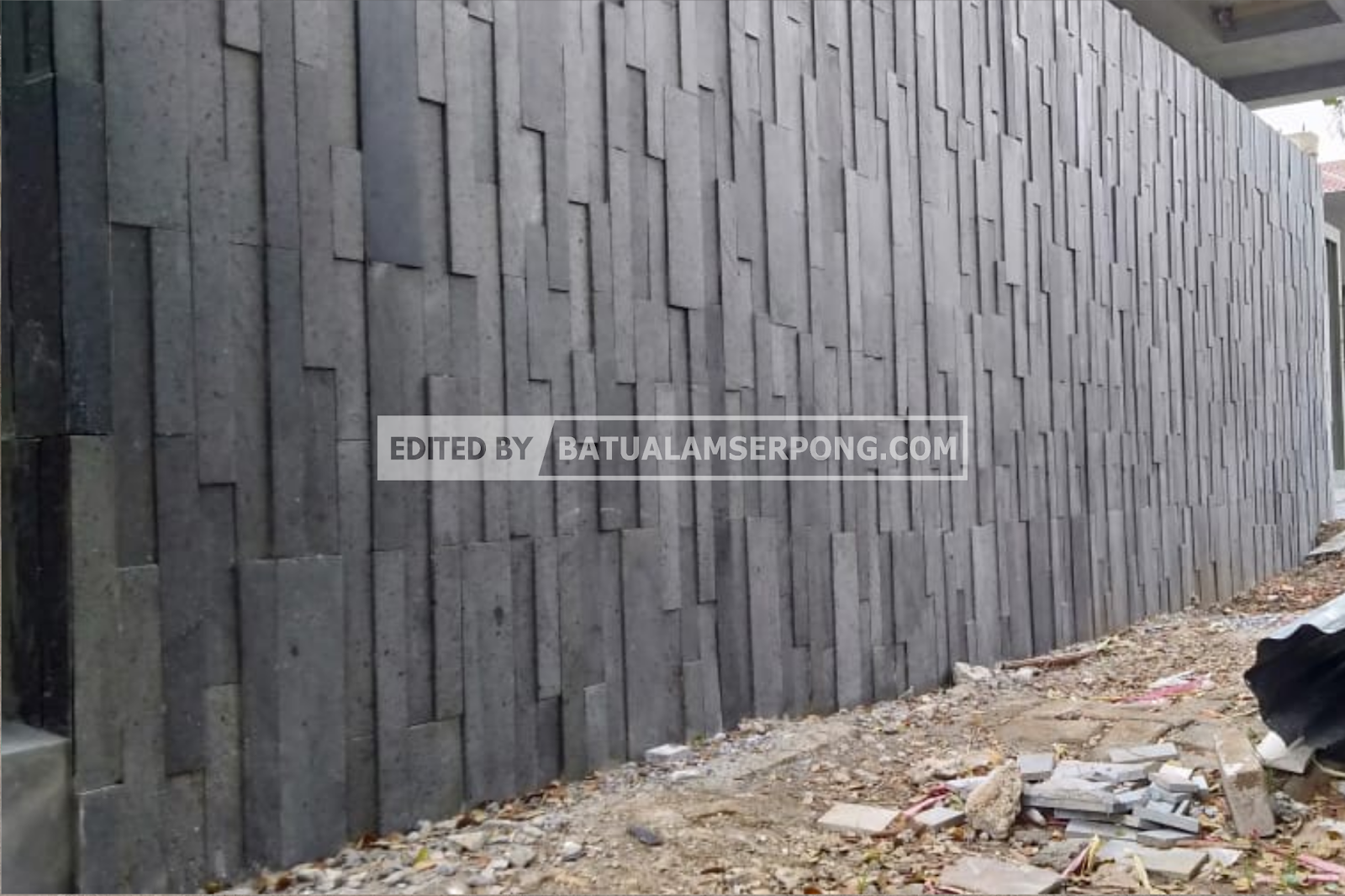 Pemasangan Keren Batu Andesit dengan Pola Kombinasi - JUAL BATU ALAM ...