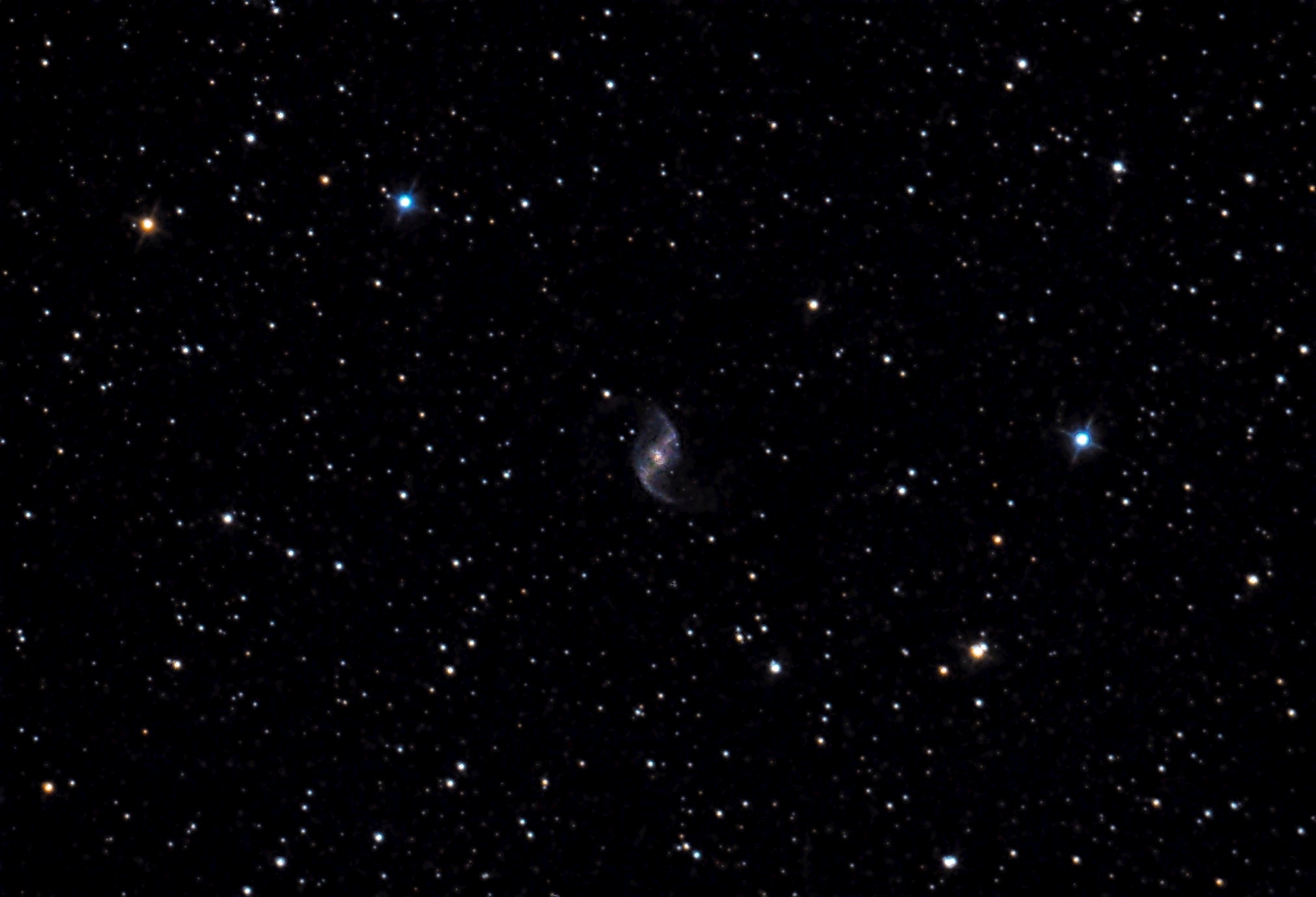NGC 1530, galaxia espiral barrada en La Jirafa