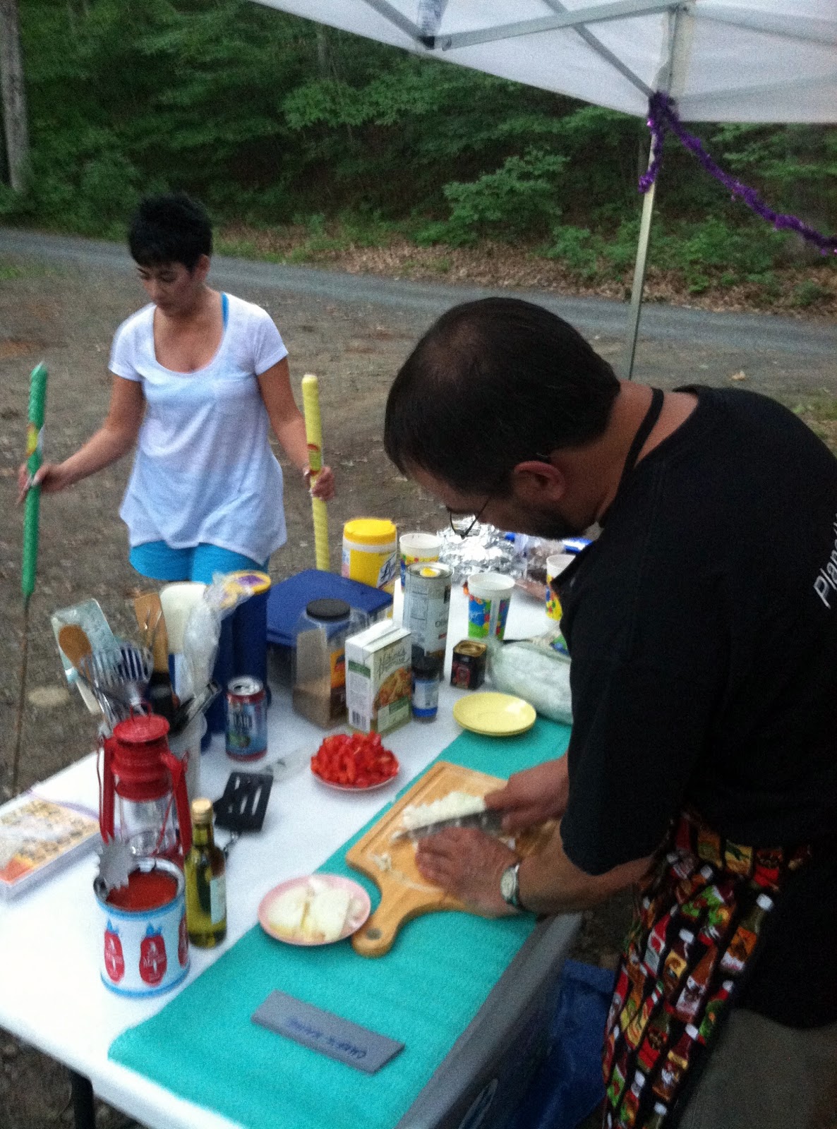 A Couple in the Kitchen: Glamping: The Rest of the Story (with recipes ...