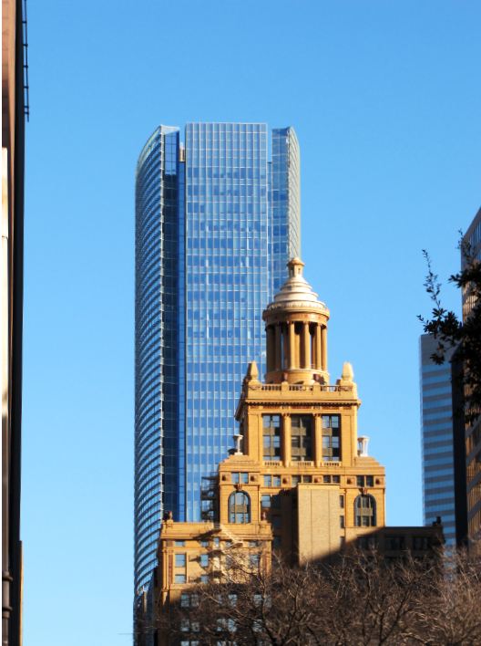 Houston in Pics: Juxtaposition: Old and New Architecture in Houston's C