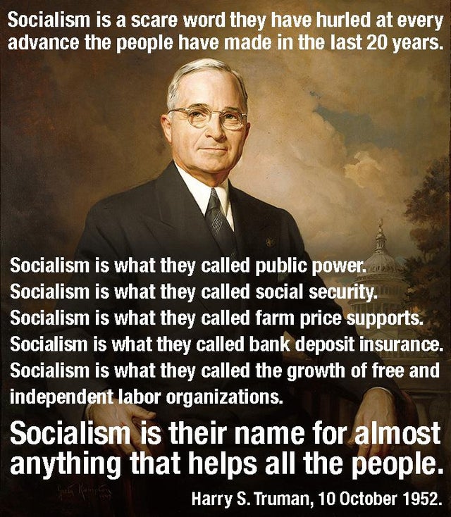 What Do I Know?: Fact Checking The Truman Socialism Meme