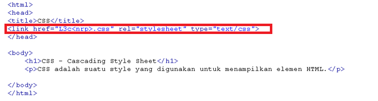 Mengenal Akses Penggunaan CSS ~ KUAS