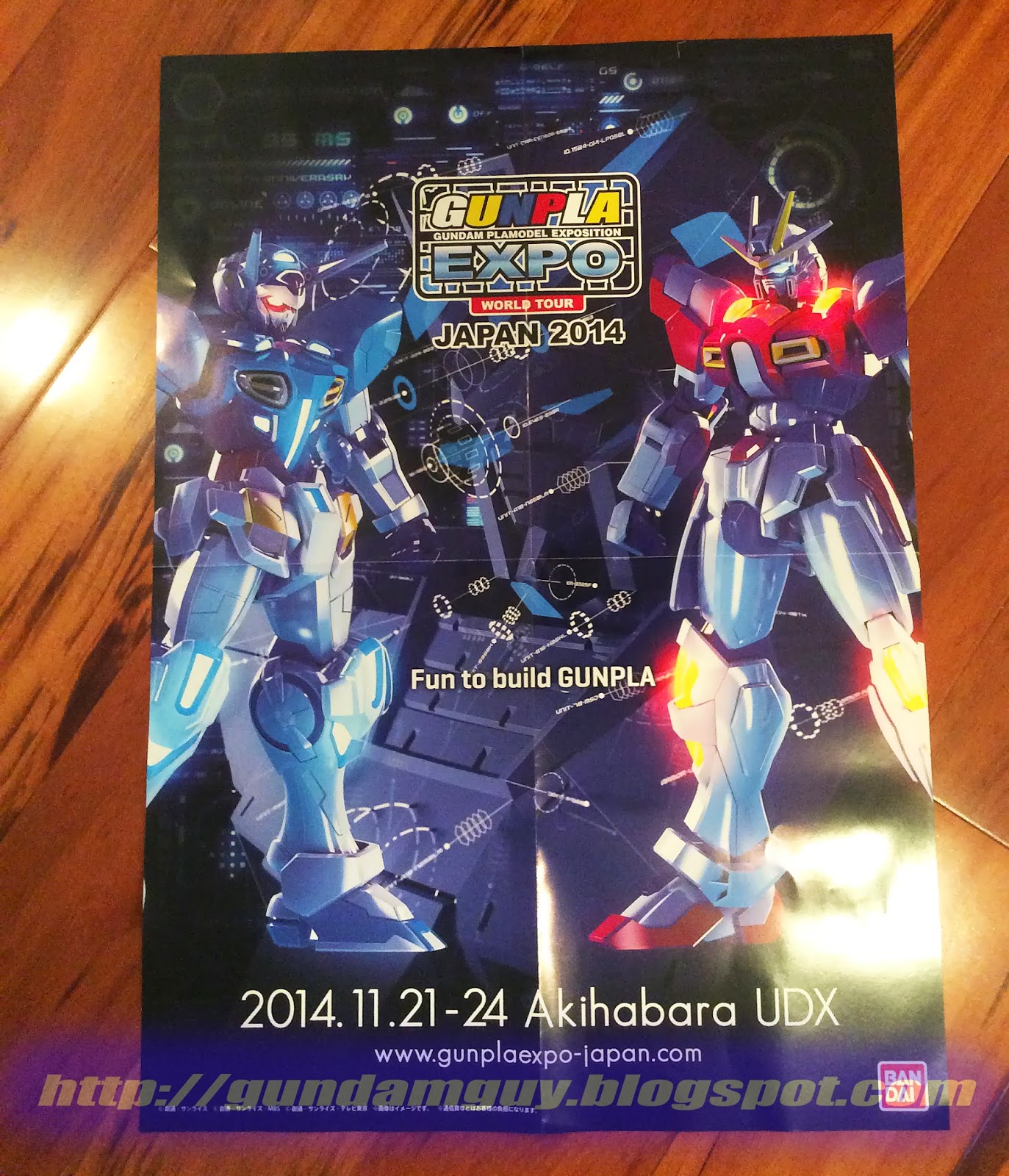 GUNDAM GUY: GUNPLA EXPO WORLD TOUR POSTER