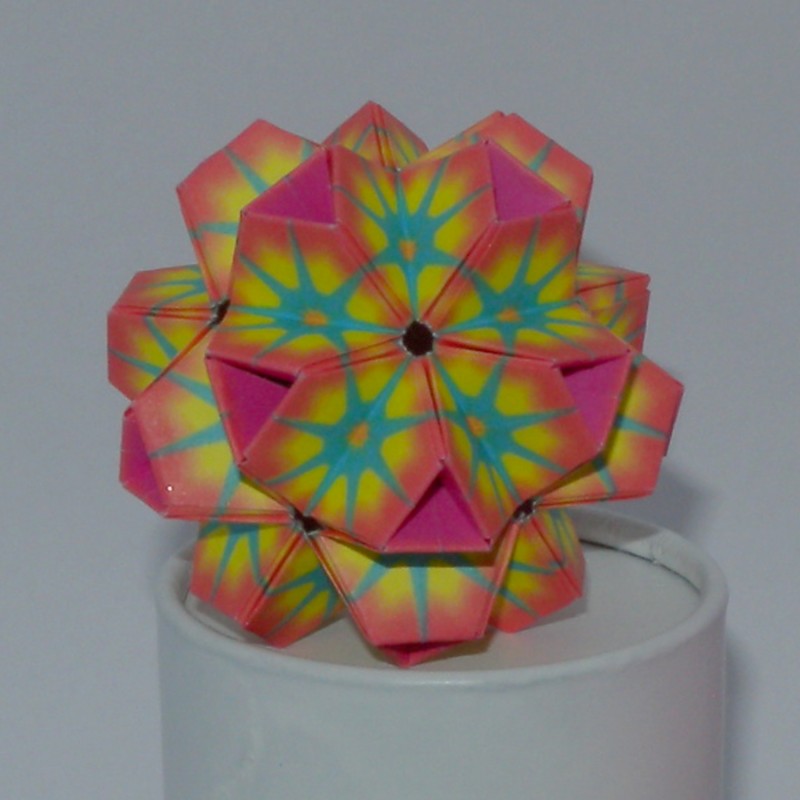 30 unit modular origami - Lasizap
