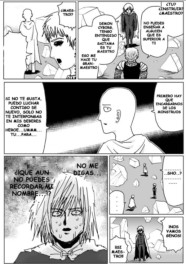 One Punch Man WebComic Traducido al español: OPM Capítulo 114
