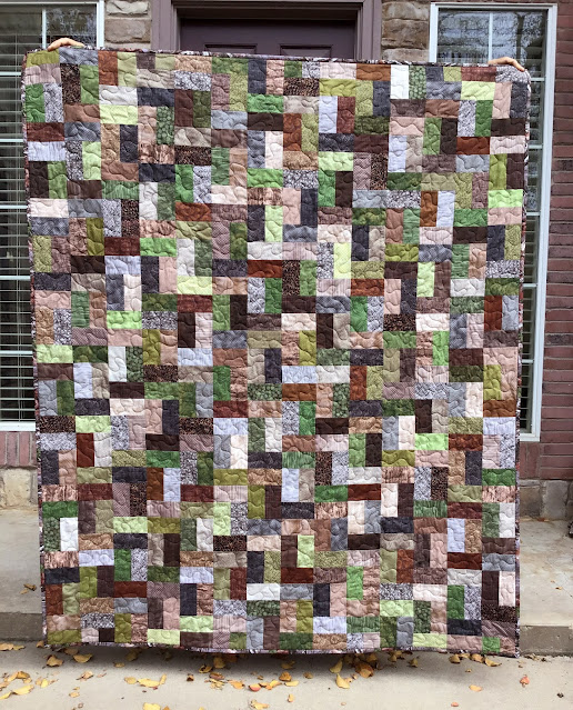 The Fleming's Nine: Camouflage Quilt