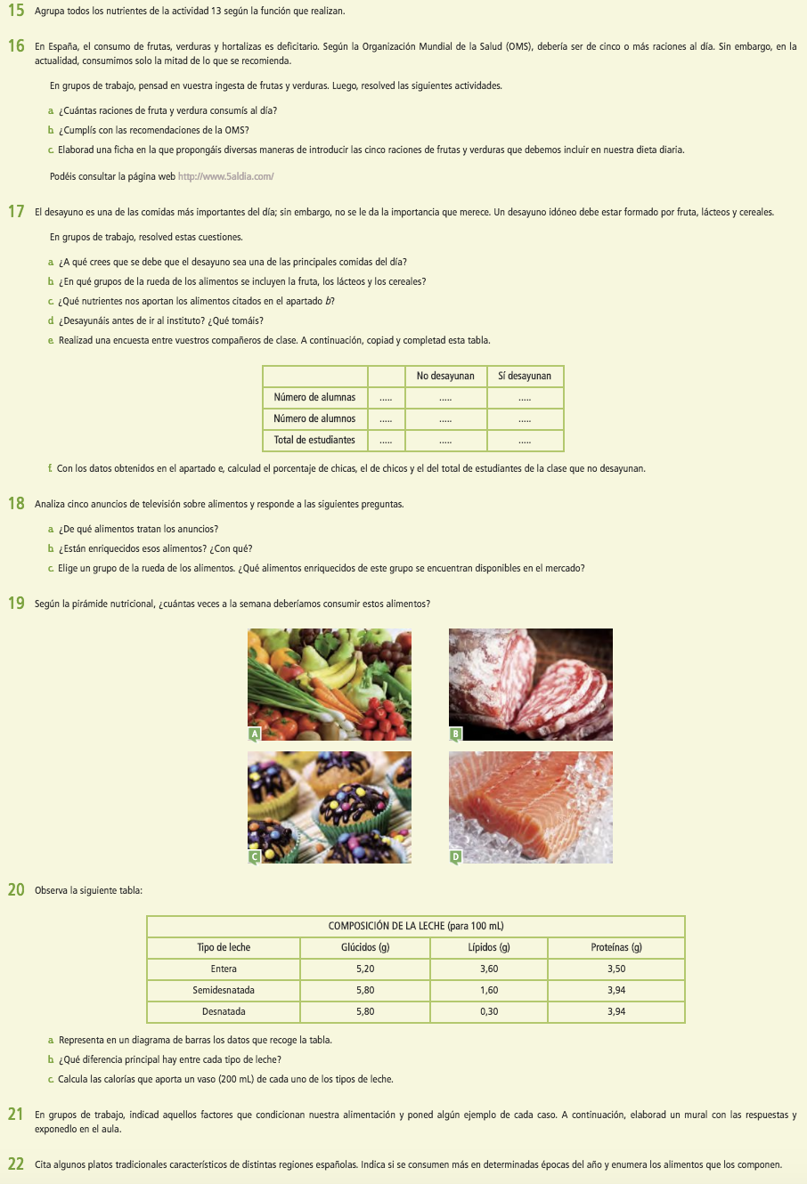 Ciencias Las Cabezas: Corregimos actividades. Introducimos 3 ...