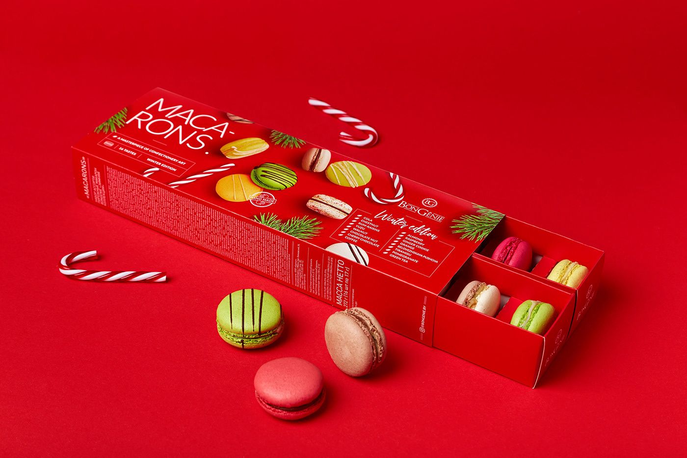 Red Colored Macaron Boxes Have Higher Level Of Attraction - Unique ...