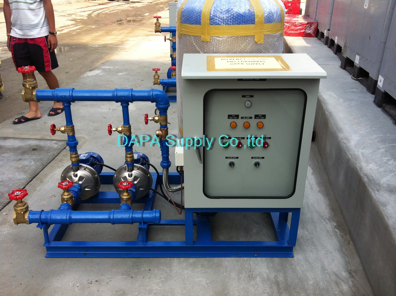 DAPA Supply Company: Package booster pump set