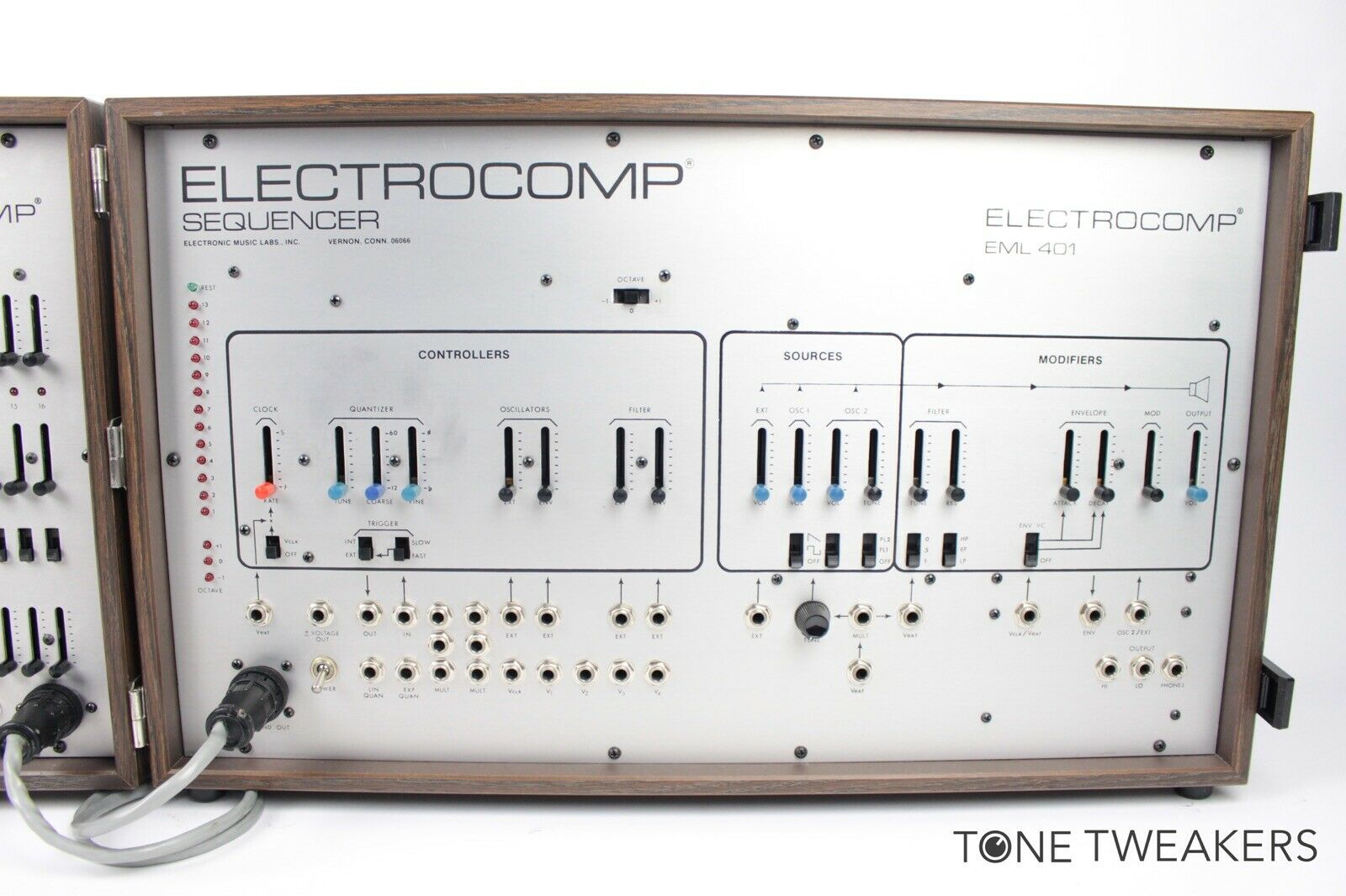 MATRIXSYNTH: ELECTROCOMP SEQUENCER EML-400 Analog Sequencer Refurbished