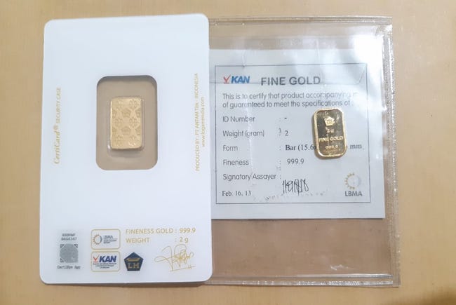 ANTAM-LM Kini Dengan Kemasan CertiCard Yang Lebih Aman