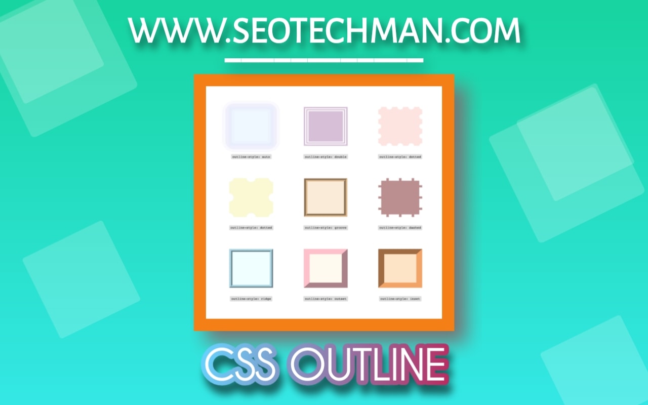 Cara Mudah Membuat Garis Tepi atau Garis Besar dengan Css Outline-Style ...