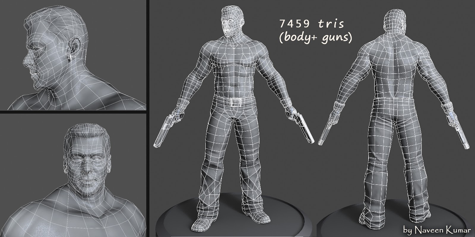 Naveen Kumar - Lead 3D Artist: 3D Modeling