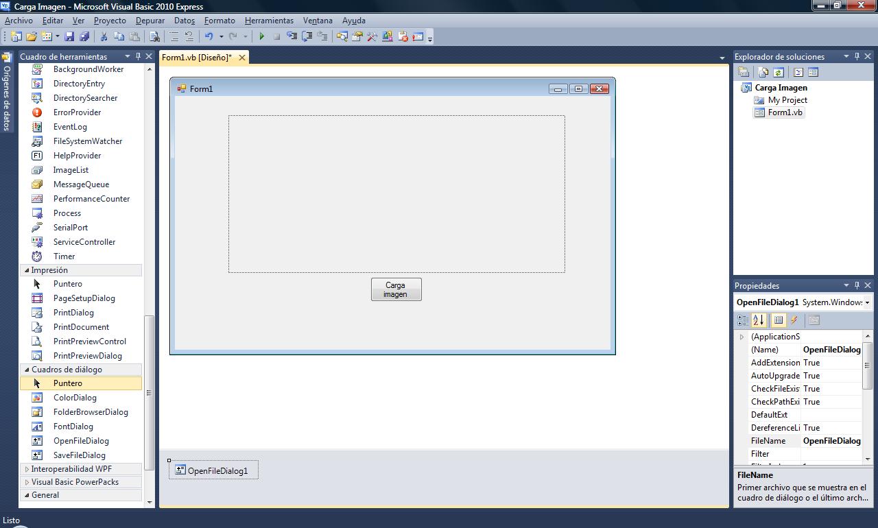 Procesamiento digital de imágenes (y más) en VB .NET/Java: PictureBox