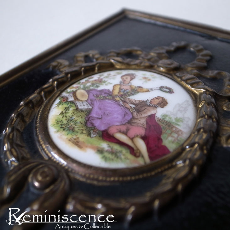 Reminiscence Antiques&Collectable: 雅な宮廷画をミニアチュールで愉しむ / Antique ...