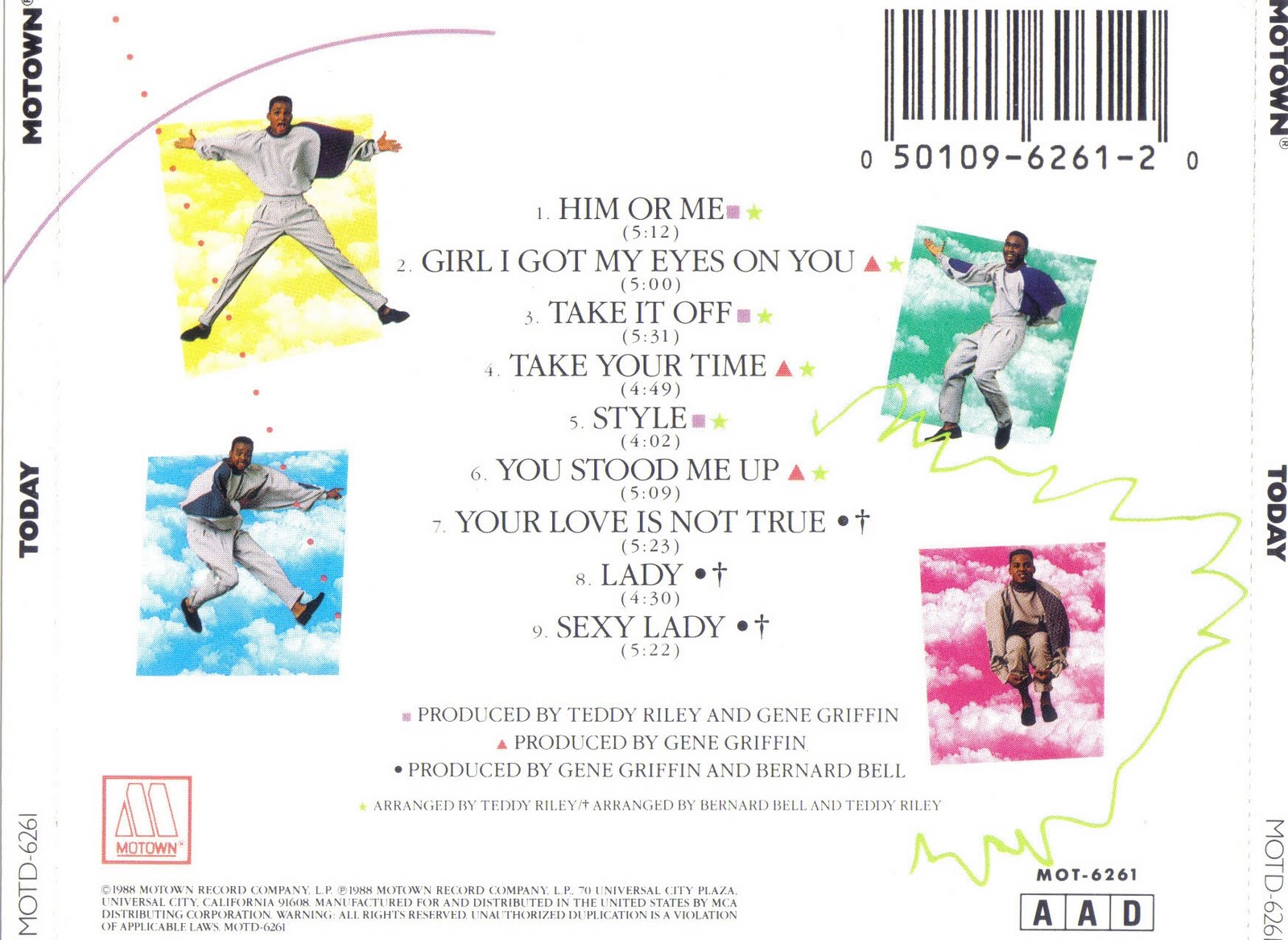 DJ RICHI.COM: TODAY 'TODAY' RARE CD (1988) TEDDY RILEY